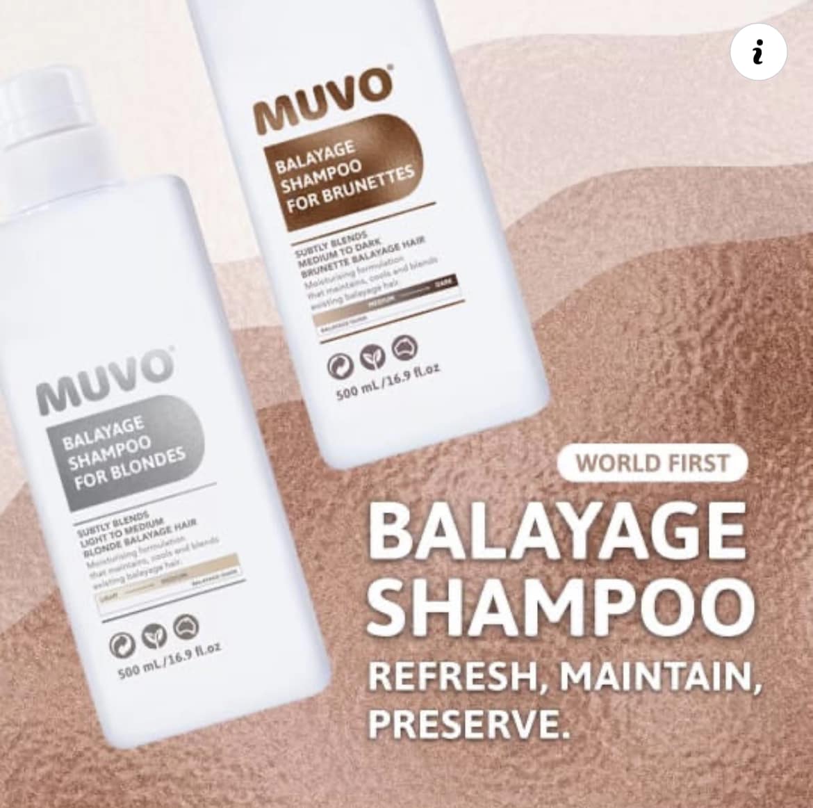 Muvo Balayage Shampoo – Salon Hair Care