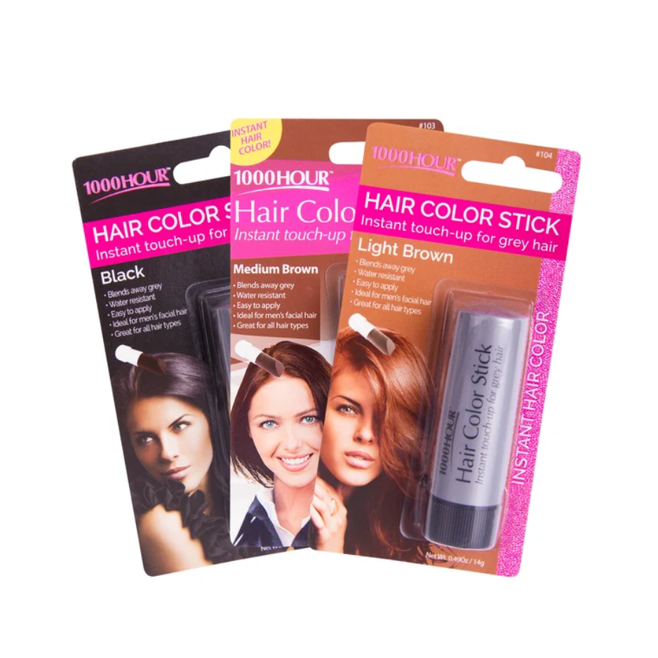 1000 HOUR Hair Color Stick | 14g, Various Colours – Salon Hair Care
