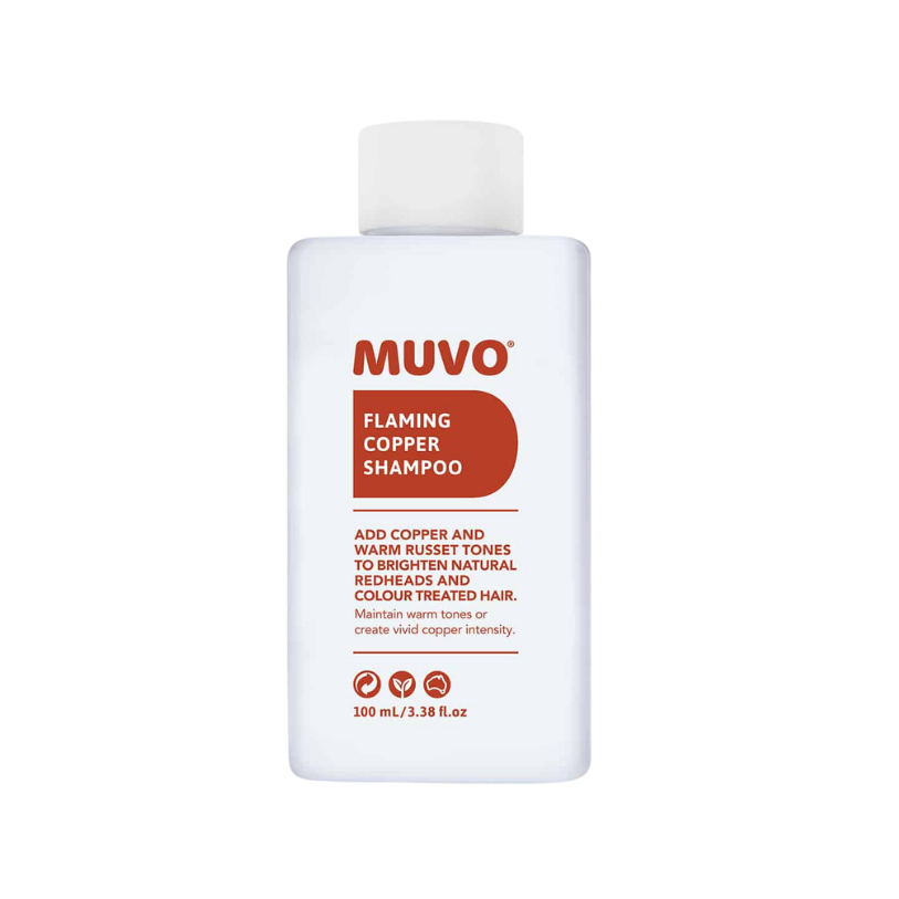 MUVO Flaming Copper Shampoo | Various Sizes – Salon Hair Care