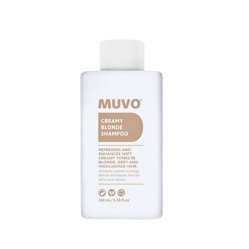 MUVO Creamy Blonde Shampoo | Various Sizes – Salon Hair Care