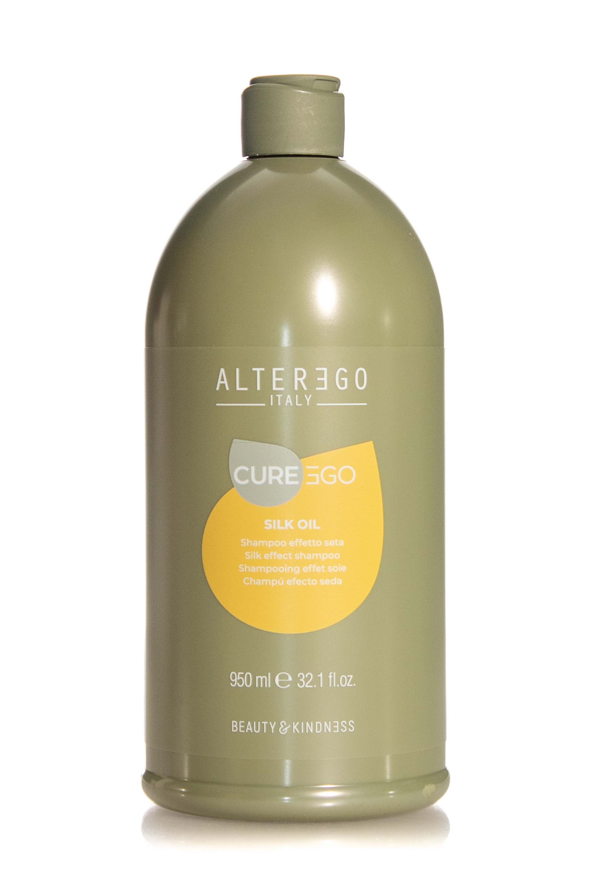 ALTER EGO ITALY CureEgo Silk Oil Shampoo | Various Sizes – Salon Hair Care