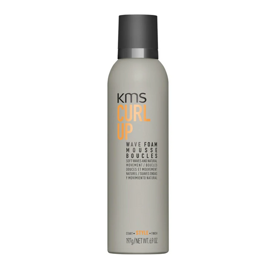 KMS CURL UP WAVE FOAM MOUSSE 197G – Salon Hair Care