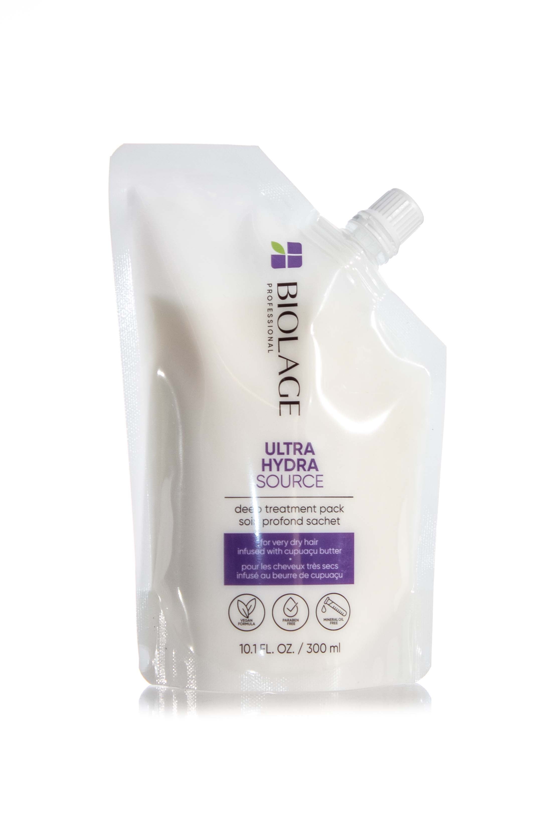 MATRIX BIOLAGE ULTRA HYDRASOURCE DEEP TREATMENT PACK 300ML – Salon Hair ...