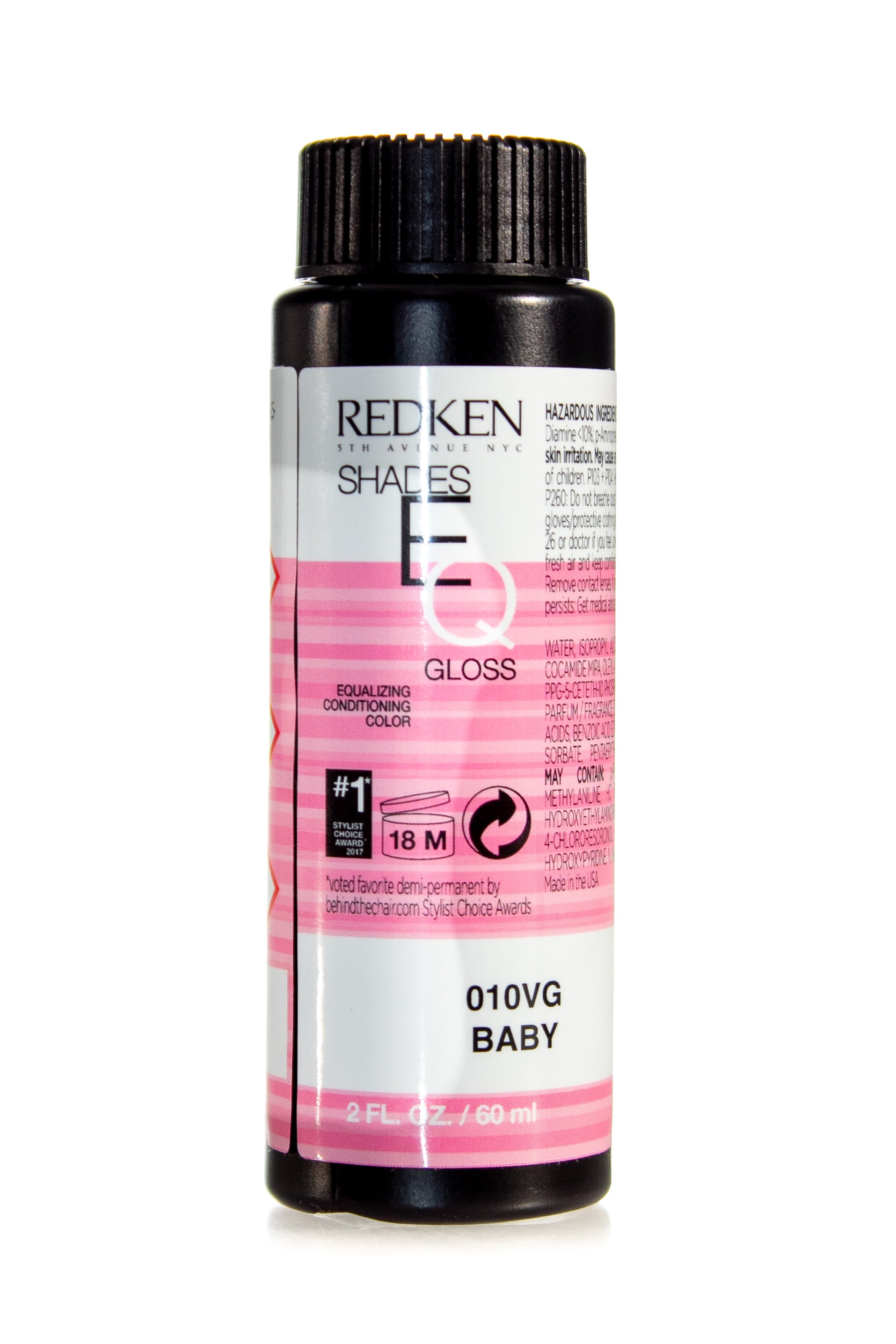 REDKEN SHADES EQ DEMI-PERMANENT GLOSS 60ML 010VG – Salon Hair Care