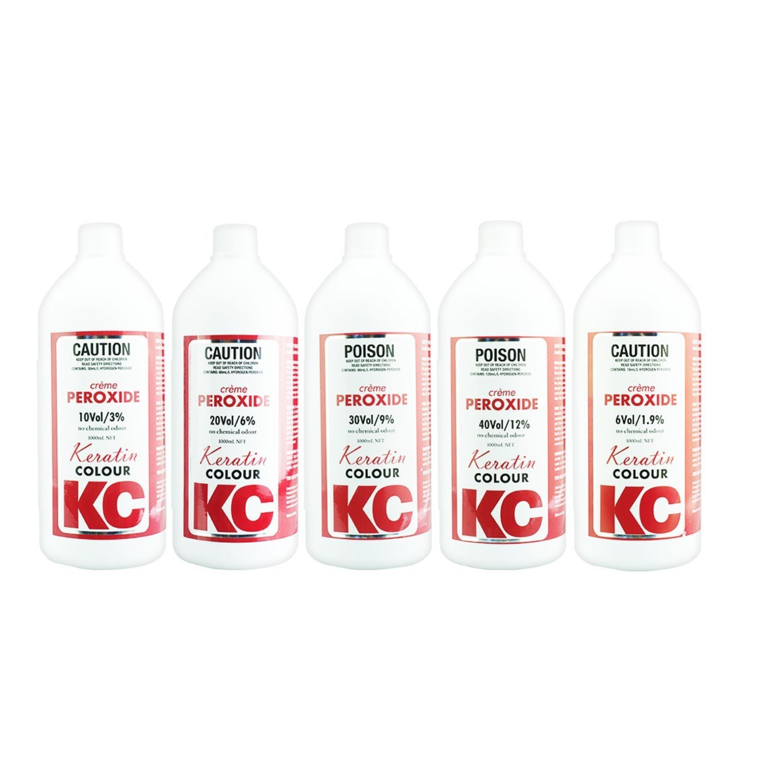 KERATIN COLOUR Keratin Color Creme Peroxide | 900ml, Various Colours ...