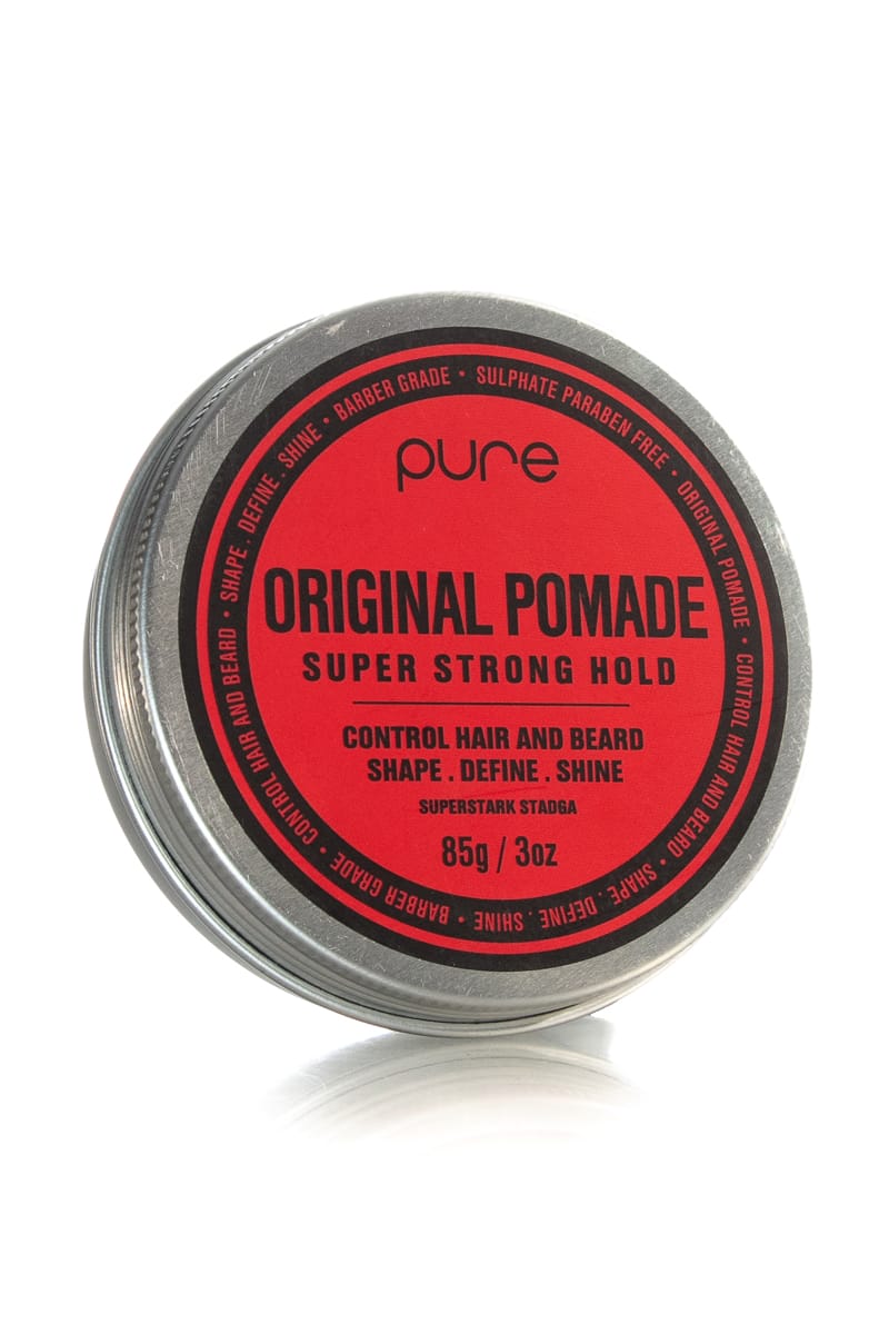 PURE ORIGINAL POMADE SUPER STRONG HOLD 85G (SD) – Salon Hair Care