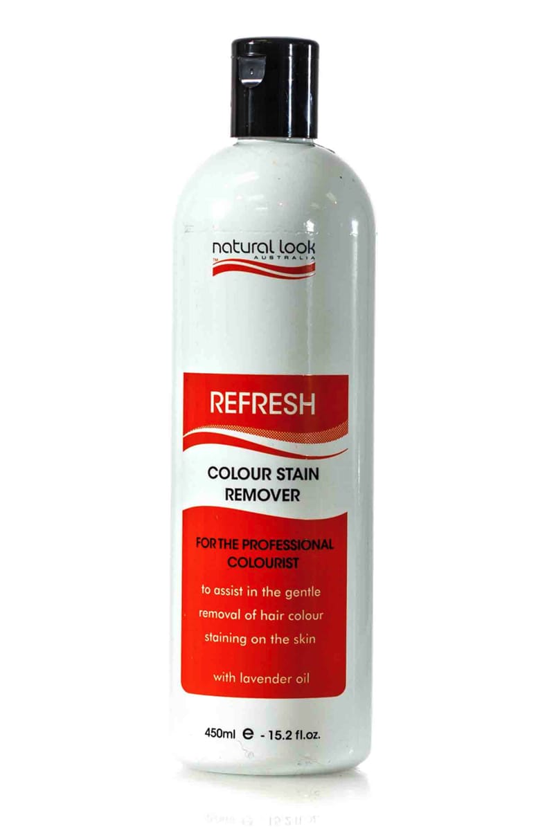 NATURAL LOOK Refresh Colour Stain Remover | Various Sizes – Salon Hair Care