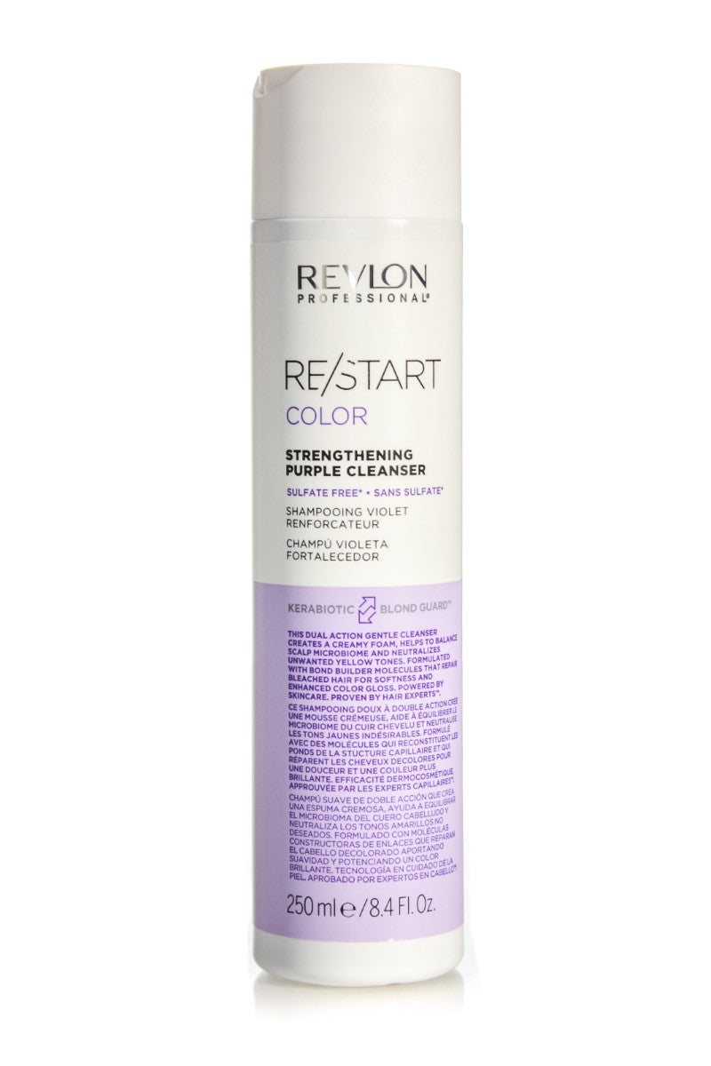 REVLON RESTART Color Strengthening Purple Cleanser | Various Sizes ...